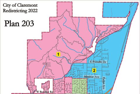 Claremont adopts new district map, but many left dissatisfied ...